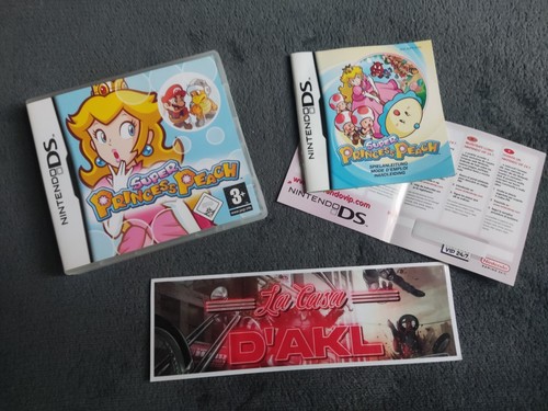 Super Princess Peach sur Nintendo DS / 2DS / 3DS - FR TBE code vip non ...