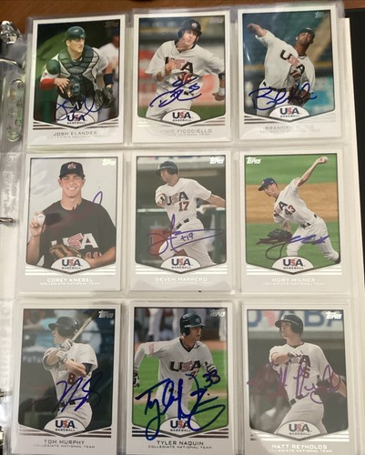 2011 TOPPS USA BASEBALL SIGNED AUTOGRAPHED CARDS | eBay