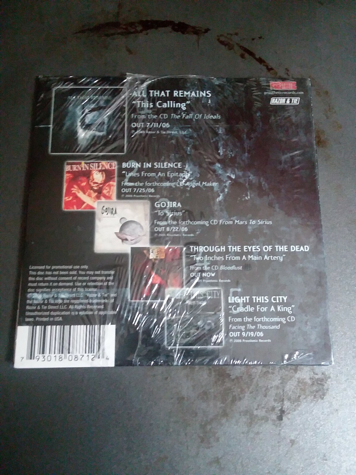 THIS CALLING CD SINGLE ALL THAT REMAINS SAMPLER BRAND NEW SEALED | eBay