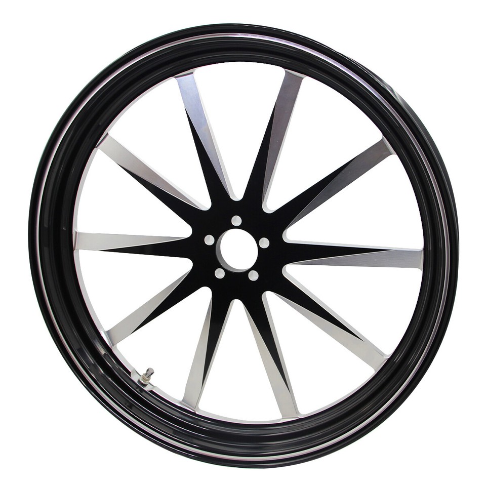 30x3.5" Custom Front Wheel Rim with Disc Hub Set For Harley Road Glide ...