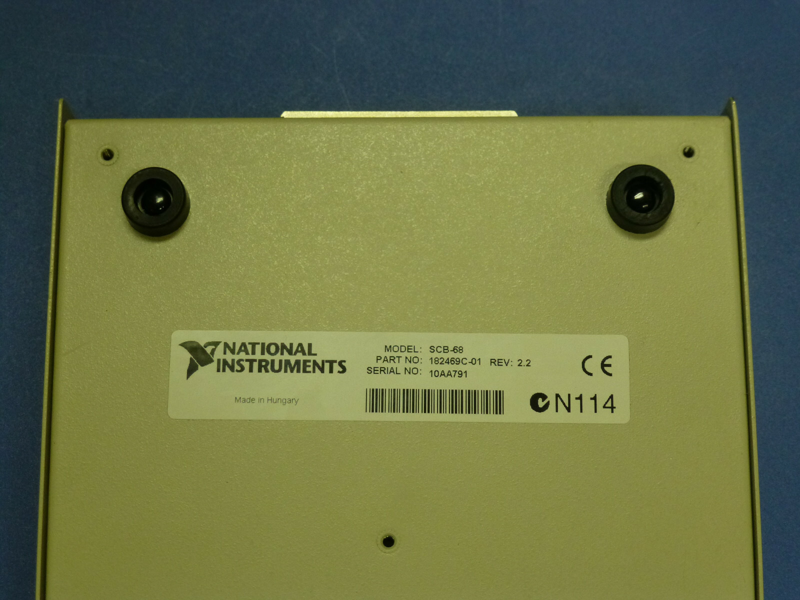 National Instruments NI SCB-68 Shielded I/O Connector Block / Screw ...