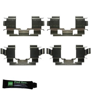 FRONT BRAKE PAD FITTING KIT ANTI RATTLE SHIMS FITS: HONDA JAZZ GD 01-08 ...