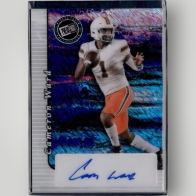 2024 Press Pass Shimmer Silver Cameron Ward 1/1 Auto Autograph | eBay