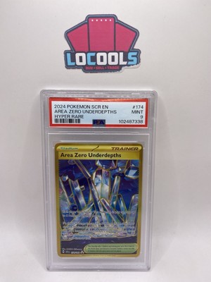 2024 Pokemon SCR EN Area Zero Underdepths Hyper Rare #174 PSA 9 Mint | eBay