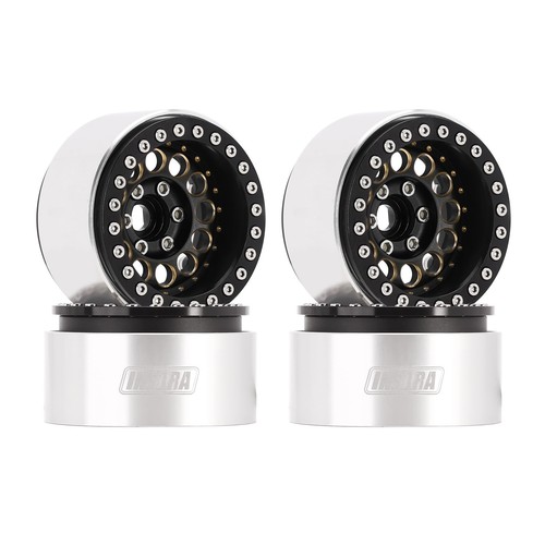 INJORA 1.9" Beadlock Wheel Rim - 153g Super Heavy Brass & Aluminum Deep ...