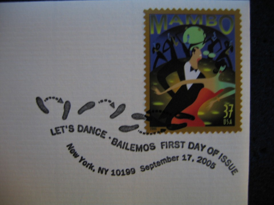 2005 Let's Dance Mambo Replica Gold Golden Cover Stamp | eBay