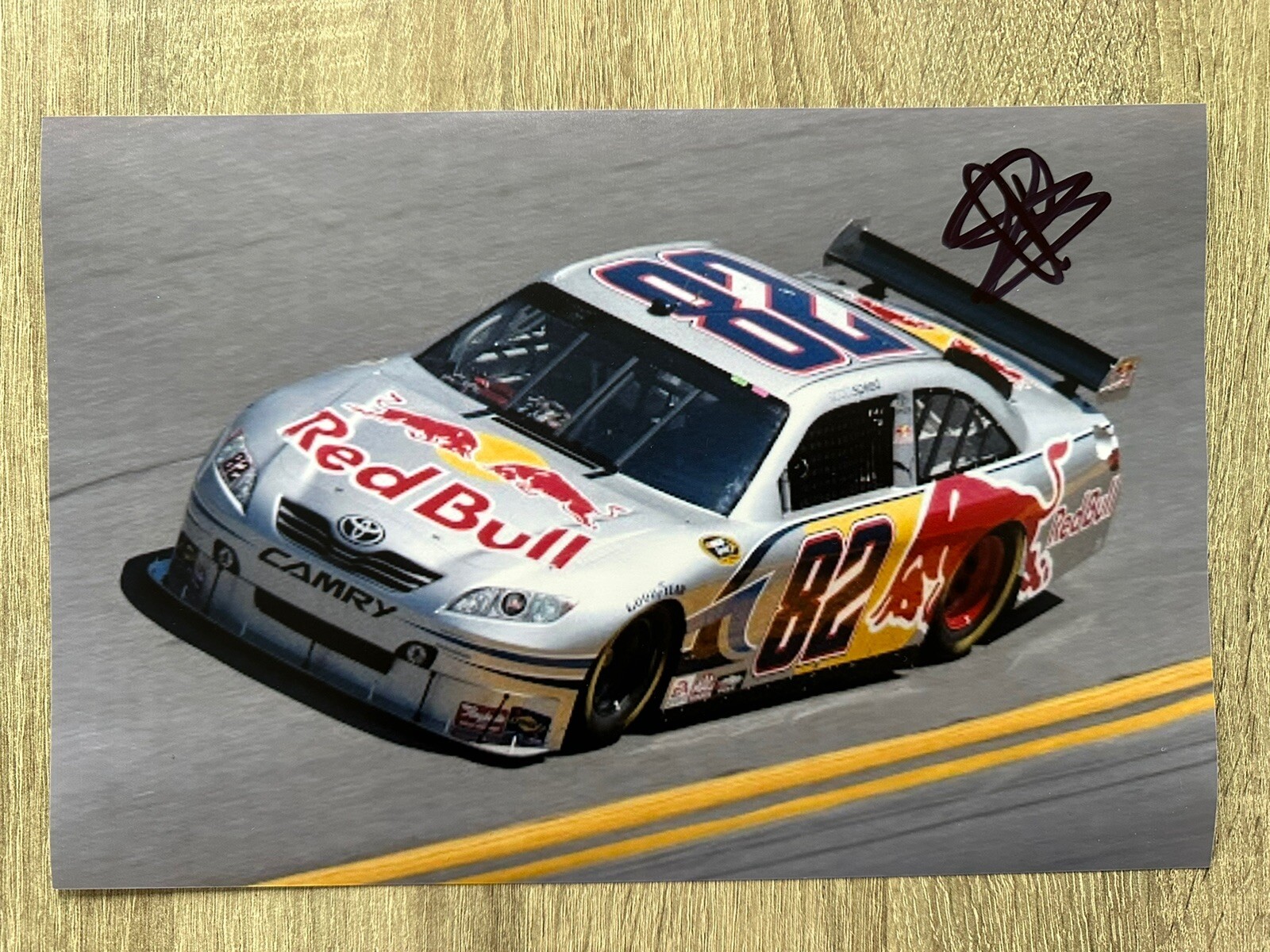 SCOTT SPEED HAND SIGNED 12X8” PHOTO FORD NASCAR TORO ROSSO F1 ...