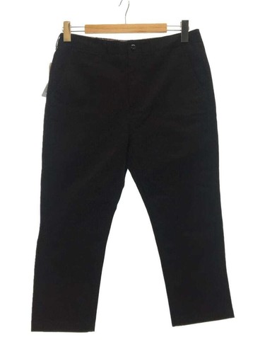 BEAMS Droit Extensible Conique Pantalon Coton Marine L Utilisé | eBay
