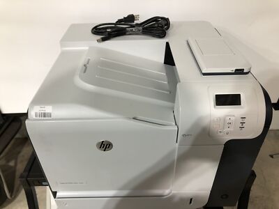 HP LaserJet 500 Color M551 Laser Printer, w/TONER & 61K Pgs-TESTED ...