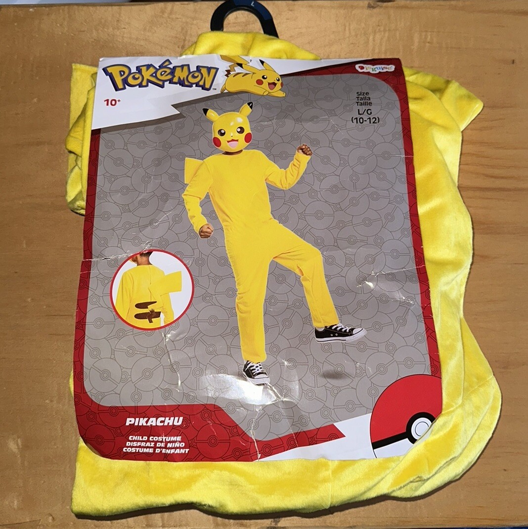 Disfraz Con Patrón De Pikachu