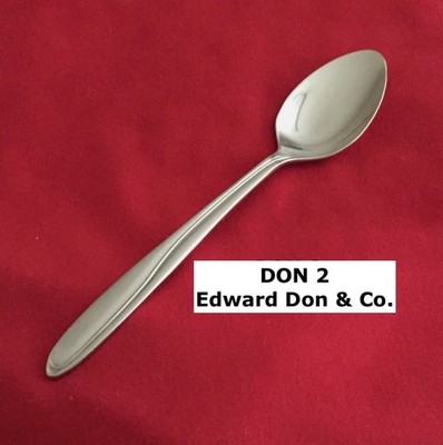Edward Don DON 2 Swirls Round Tip 6 1/2" Textured Stainless Steel ...