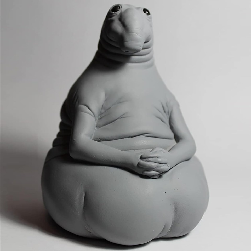 Zhdun Meme Homunculus Loxodontus Plaster Gypsum Sculpture Piggy Money ...