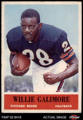 1964 Philadelphia #19 Willie Galimore Bears Florida A&M 3.5 - VG+ | eBay