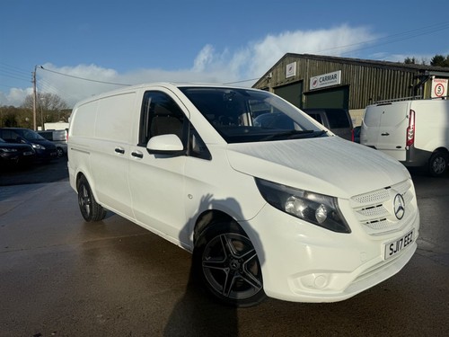 2017 Mercedes-Benz Vito 109 LWB TWIN SIDE DOORS NO VAT Panel Van Diesel ...