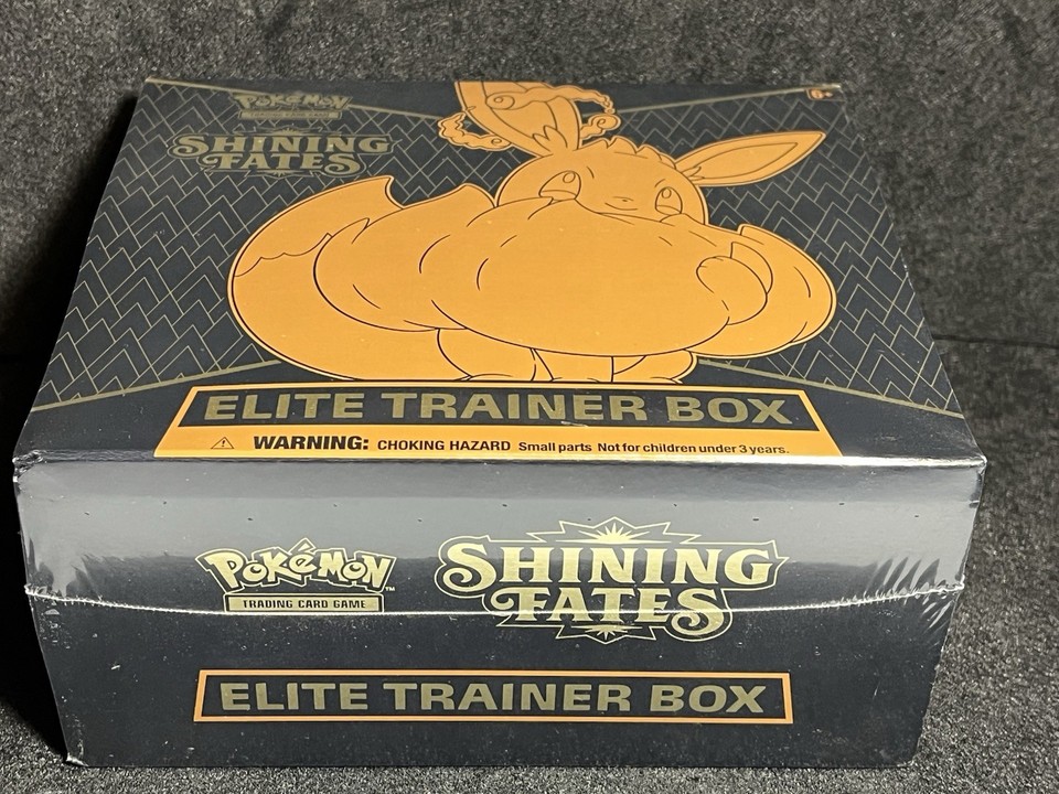 Pokemon TCG Shining Fates Elite Trainer Box ETB - FACTORY SEALED | eBay