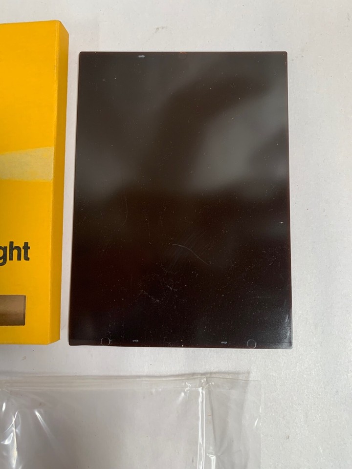 Vintage Kodak Darkroom Safelight Filter - 5"x7" - (B5) | eBay