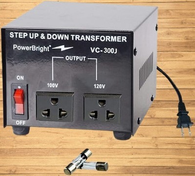 PowerBright 300 Watts Japanese Universal Outlet Socket Voltage ...