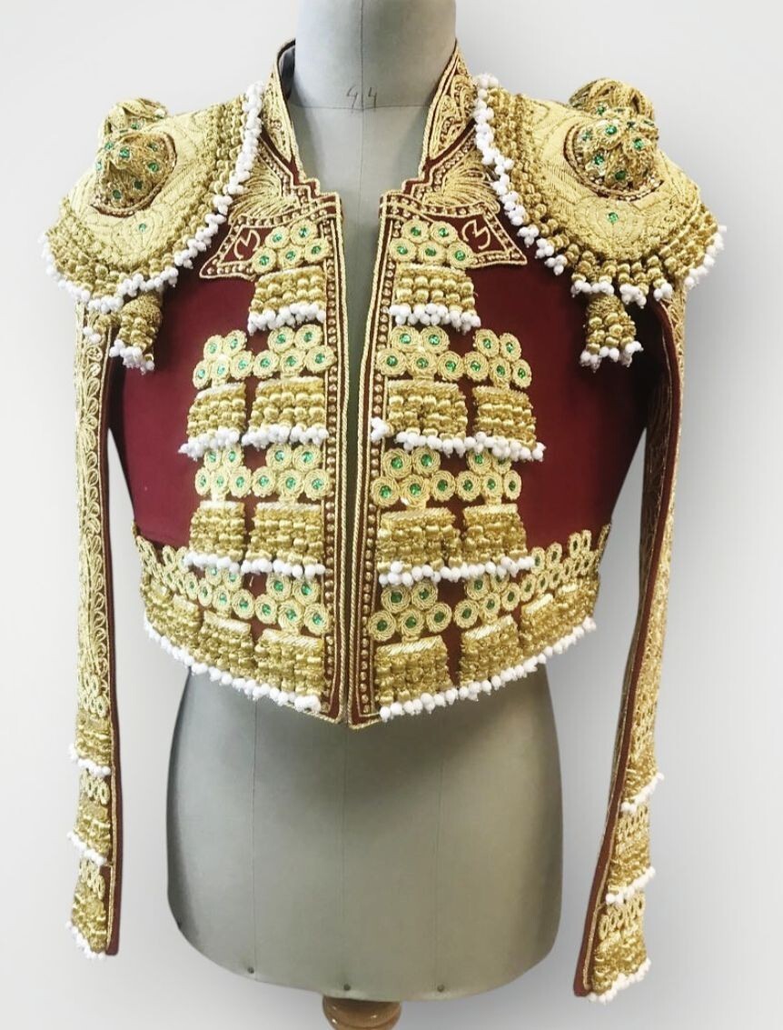 Customized Red Men Spanish Matador Jacket Premium Bullfighter Torero ...