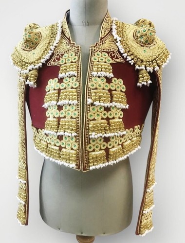 Customized Red Men Spanish Matador Jacket Premium Bullfighter Torero ...