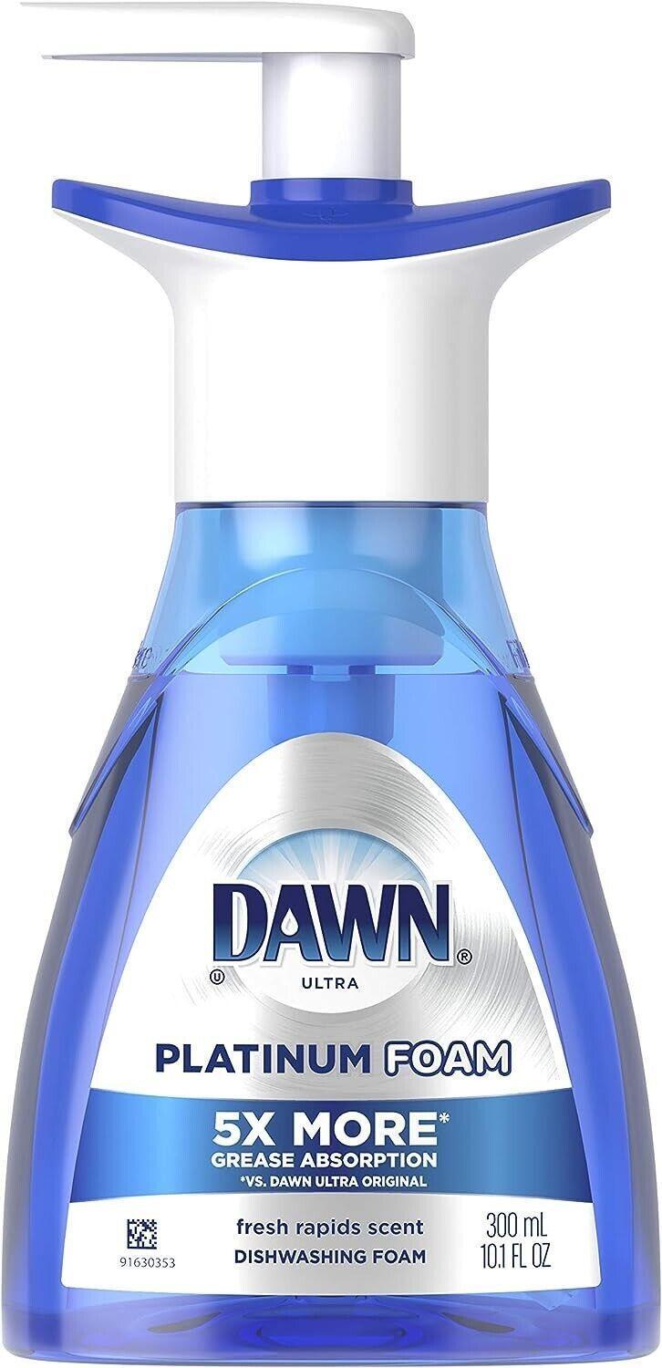 Dawn Ultra Platinum Foam Dishwashing Foam Fresh Rapids Scent 10.1 Fl Oz ...