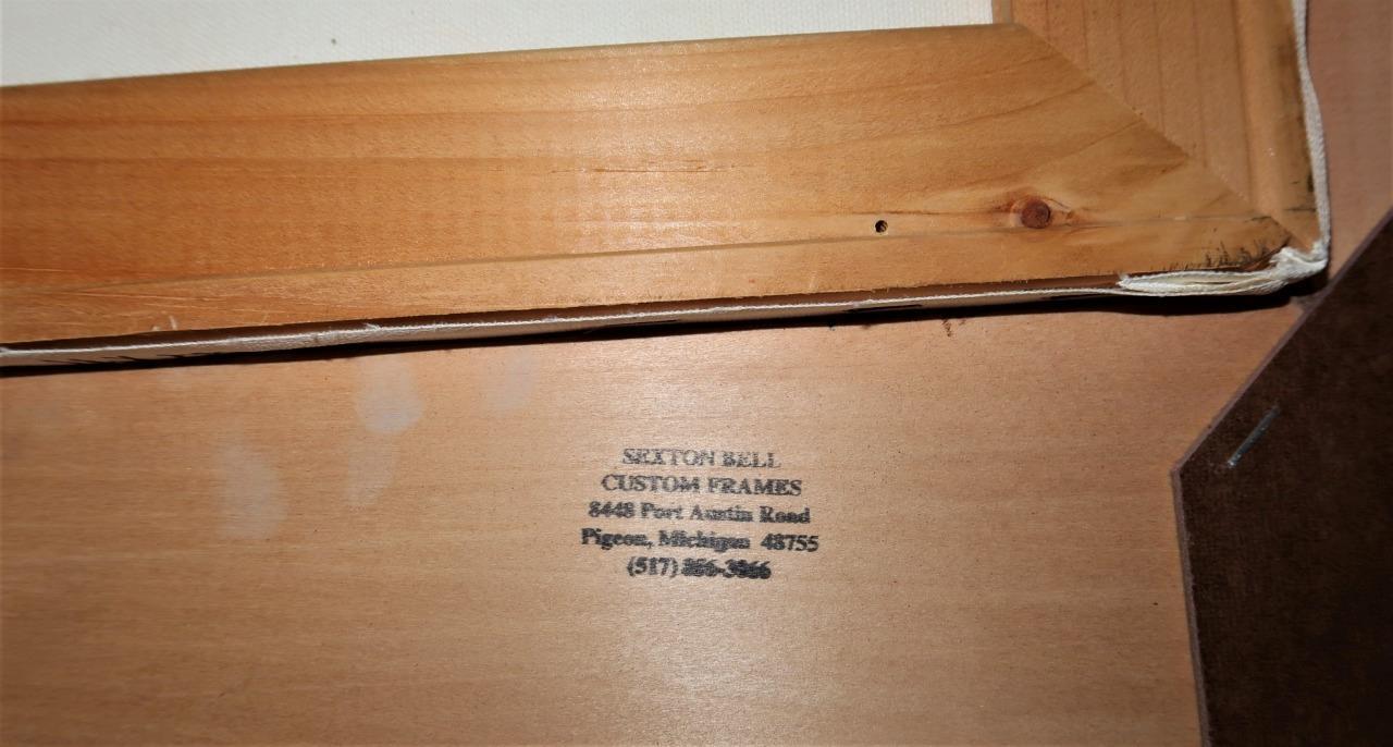 Art Oil Painting Richard Reminger LOGGIA AT CHARTWELL Signed & Framed ...