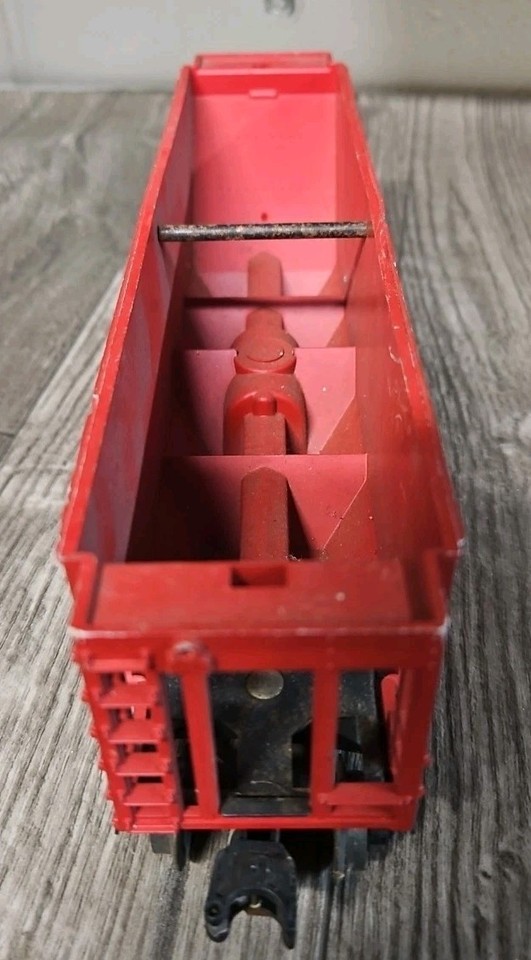 Lionel Postwar Lehigh Valley Hopper 6436 - Red w/White Good Condition ...