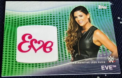Eve Torres Logo Eve Torres WWE Wrestling Trading Card Topps Wrestle