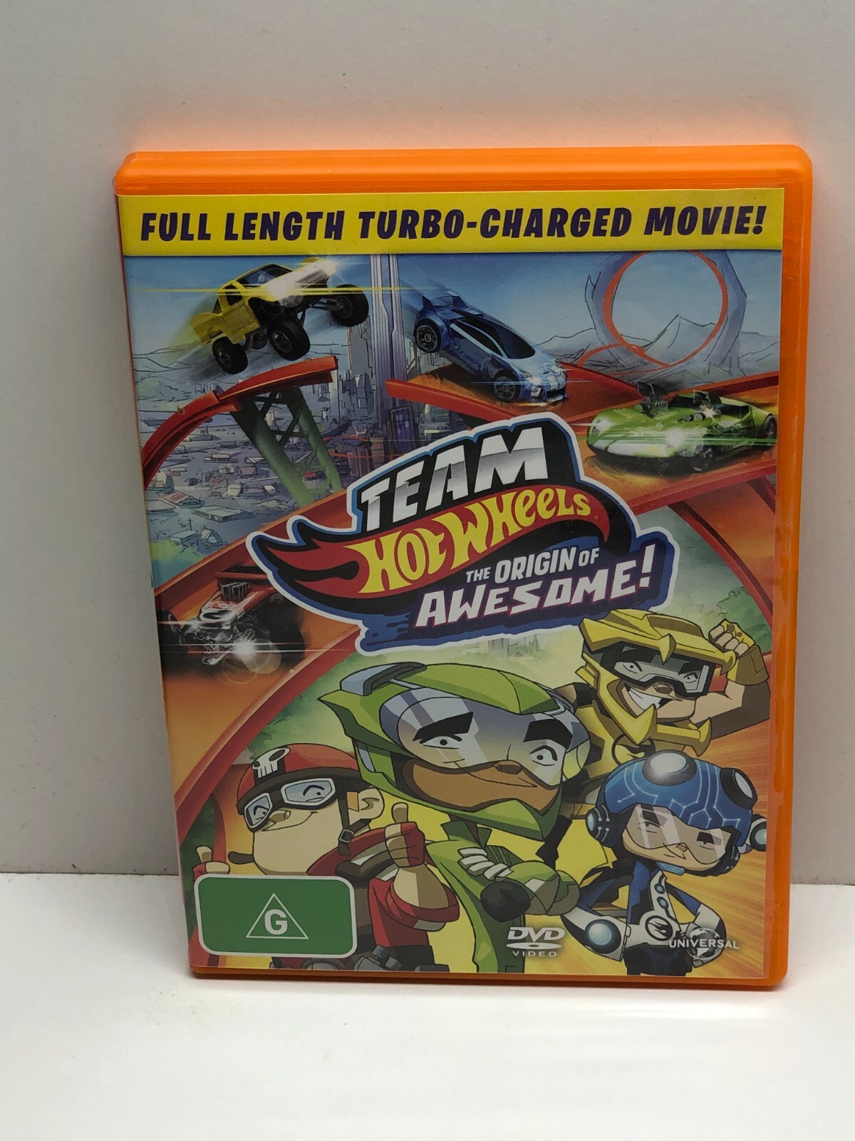 Team Hot Wheels The Origin Of Awesome! (DVD, 2014) Very Good Condition ...