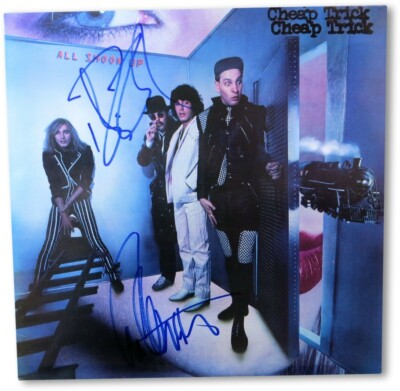 Robin Zander Tom Petersson Signed Autograph Record Album Cheap Trick ...