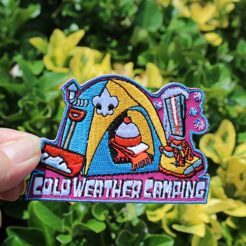 Cold Weather Camping Officially Licensed BSA Boy Scouts Activity Patch ...