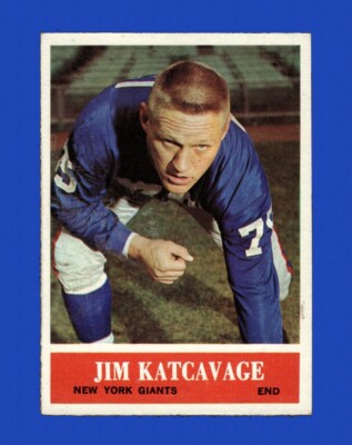 1964 Philadelphia Set-Break #119 Jim Katcavage EX-EXMINT *GMCARDS* | eBay