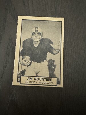 1962 Topps CFL #144 JIM ROUNTREE Toronto Argonauts Football Card | eBay