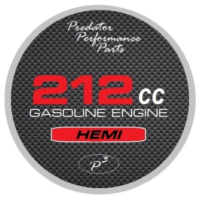 *NEW* HEMI Decal for Harbor Freight Predator 212cc engine! | eBay