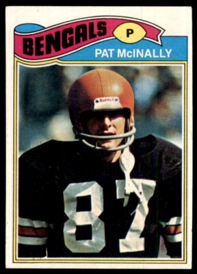 1977 Topps Pat McInally Rookie Football Card Cincinnati Bengals #152 | eBay