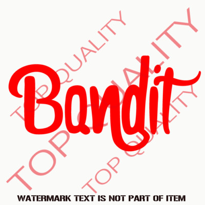 BANDIT DECAL STICKER SMOKEY AND THE BANDIT RETRO VINTAGE HOT ROD DECALS ...