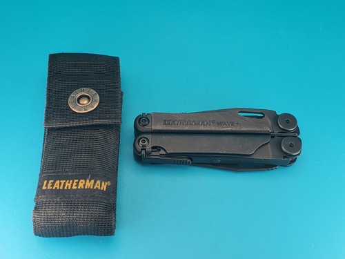 Leatherman Wave Plus + Multi-Tool! FAST SHIPPING! BLACK OXIDE! WITH SHEATH! | eBay