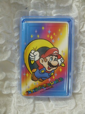 Rare Vintage! 1990 Nintendo Playing Cards (Deck)- Super Mario World ...