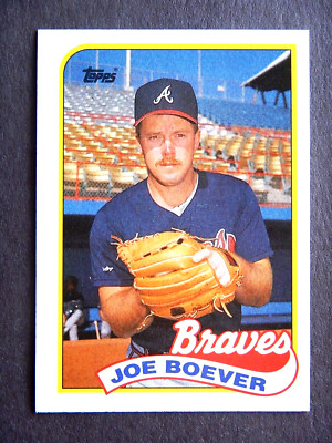 Joe Boever #586 Topps 1989 Baseball Card (Atlanta Braves) | eBay