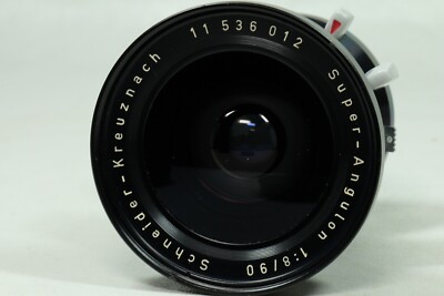 Schneider 90mm f8 Super Angulon MC w/Synchro Compur shutter | eBay
