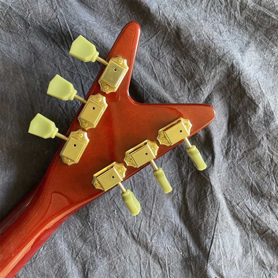 Custom Vintage Natural Futura Electric Guitar 6 String Mahogany Body ...