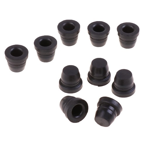 2pcs Brake Caliper Bleed Screw Nipple Dust Cap-Cover Rubber Motorcycle ...