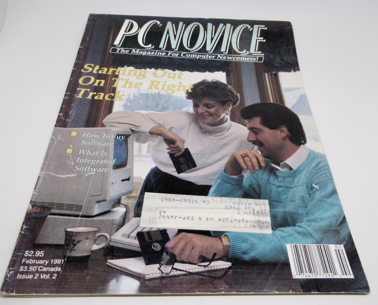 PC Novice Magazine For Computer Newcomers FEBRUARY 1991 | eBay