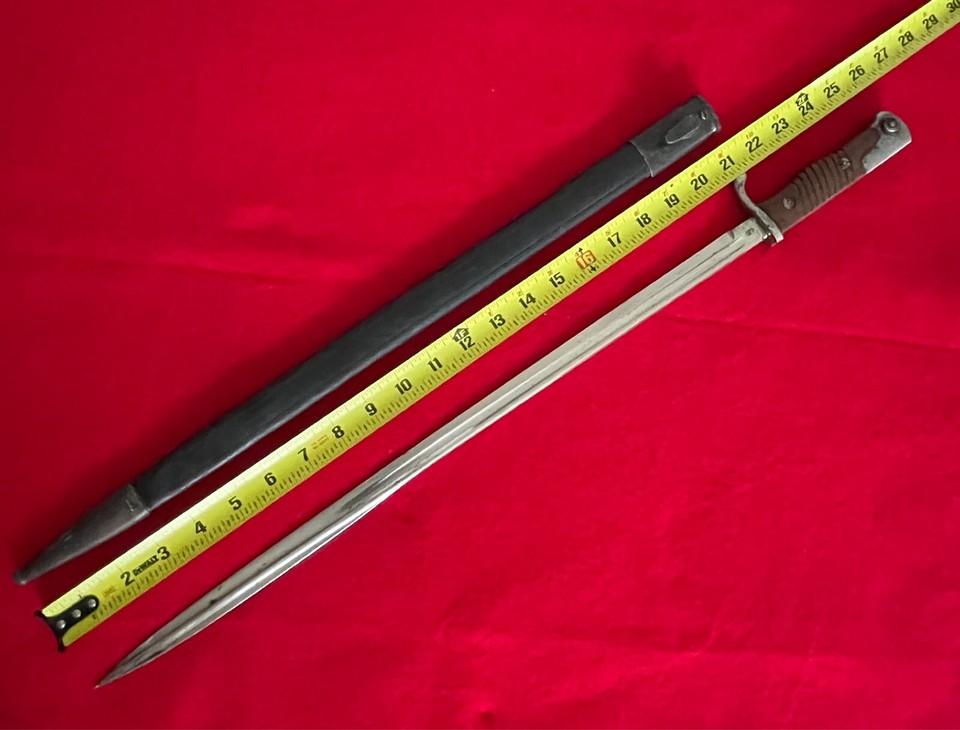 WW1 Imperial German S98 M1898 WKC Bayonet with Scabbard | eBay