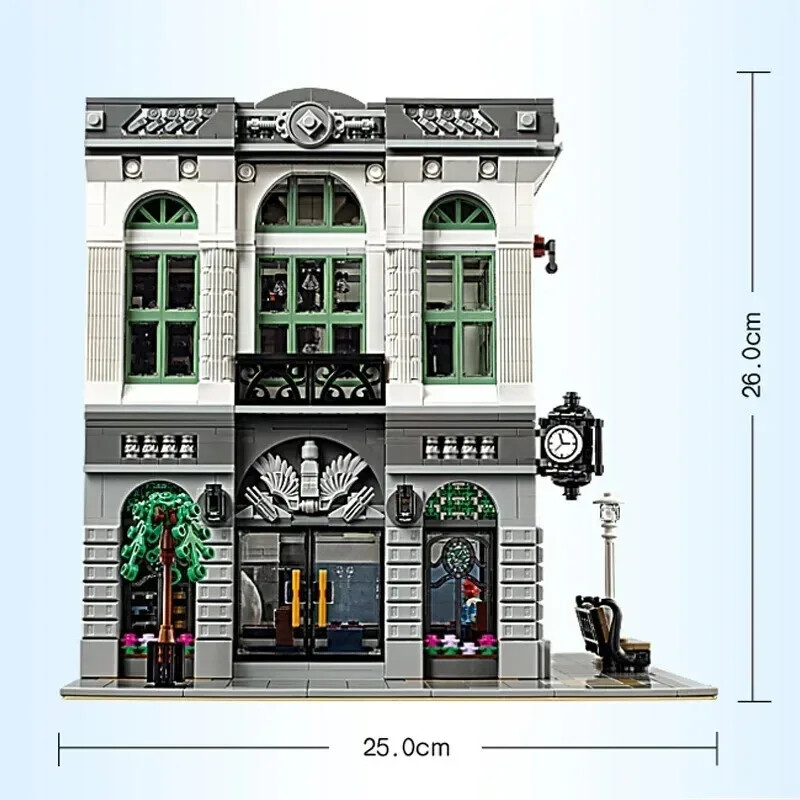 2380PCS Brick Bank Kit Building Block Expert Assembly Compatible With ...