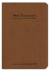 NASB 2020 New Testament With Psalms & Proverbs-Brown Leathertex ...
