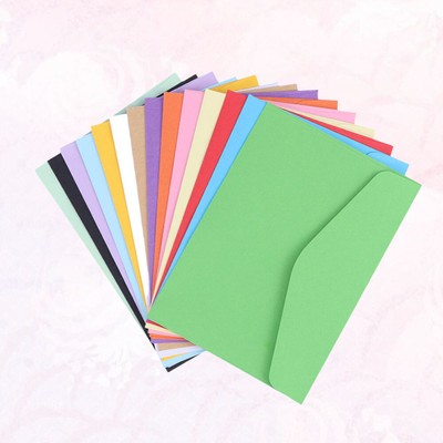 70 Pcs Folding Paper Envelope Postcard Envelopes Foldable Mini | eBay