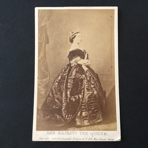 Photo CDV Ancienne Reine d’Angleterre Queen Victoria XIXè Clifford ...
