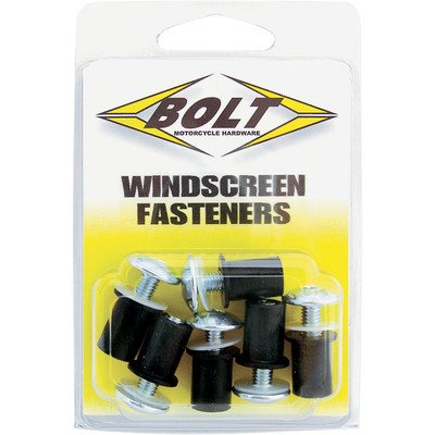BOLT Snowmobile Windshield Windscreen 6 Piece M5 Fastener Kit Arctic ...