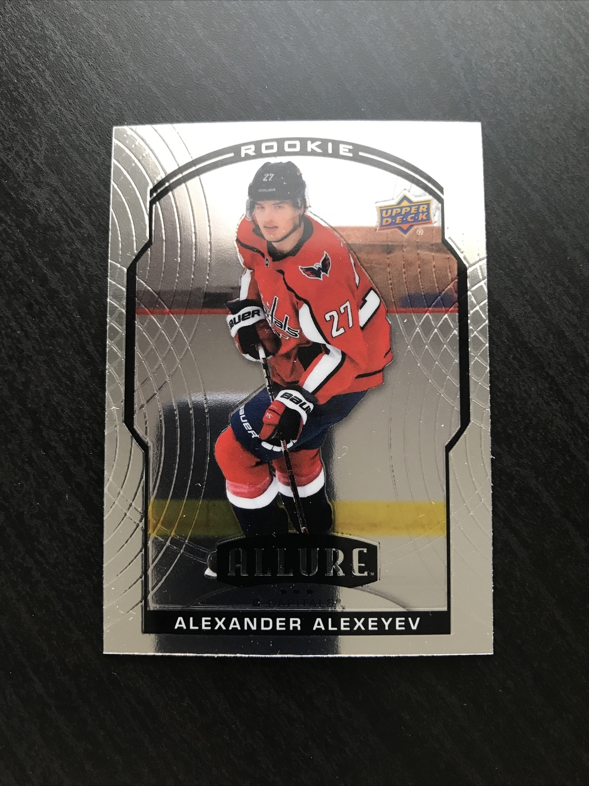 2020-21 Upper Deck Allure Rookie #86 Alexander Alexeyev Washington ...