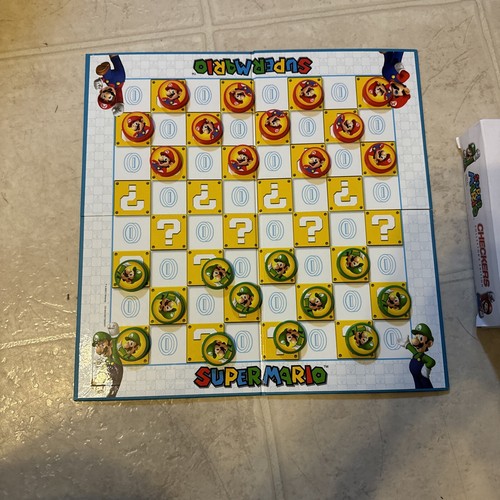Super Mario Brothers Checkers Collector's Edition Board Game | eBay